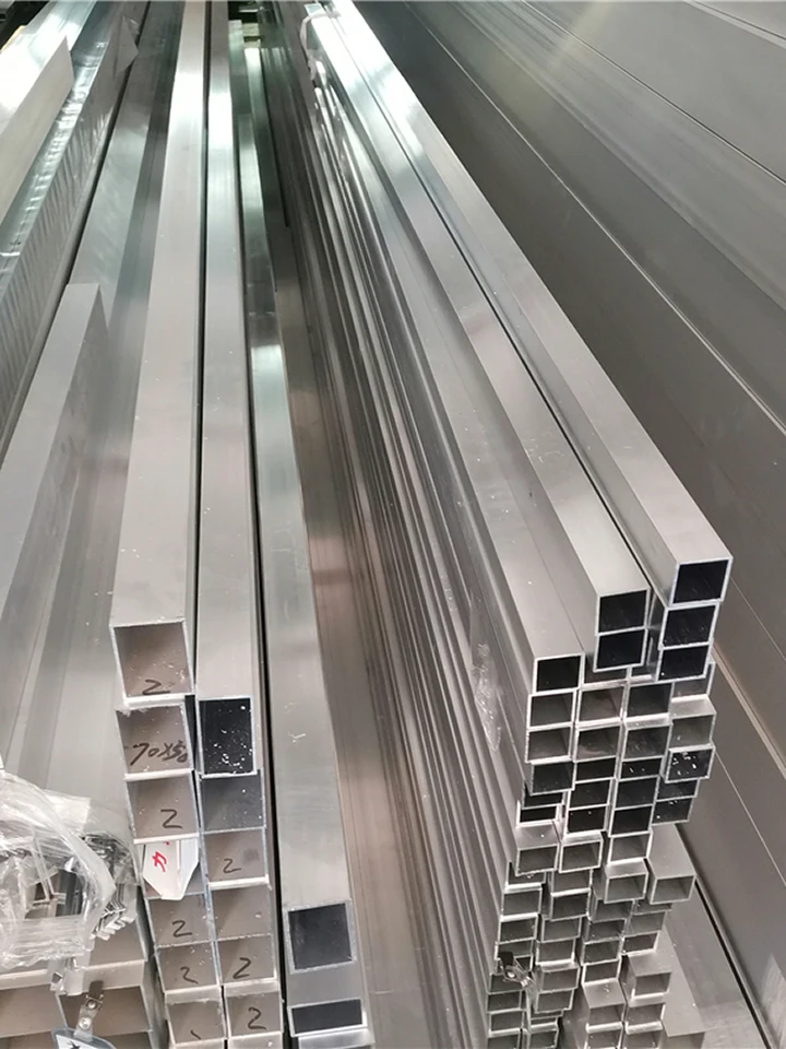 6063 Aluminum Rectangular Tube 6063 T5 Aluminium Aluminum Profile For ...