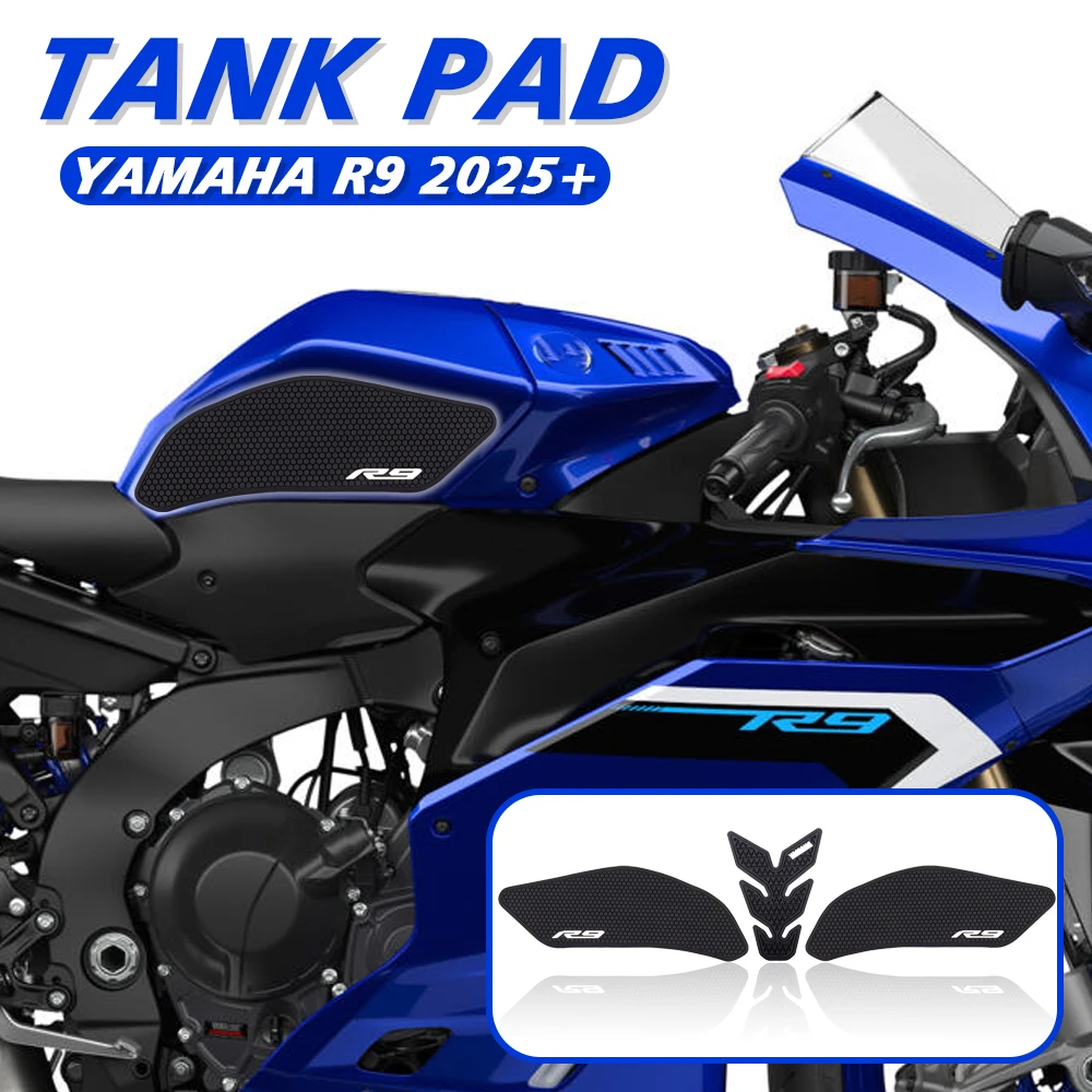 R9 2025 Tank Pad Motorcycle accessories Fuel Tank Pad For YAMAHA R9 ...
