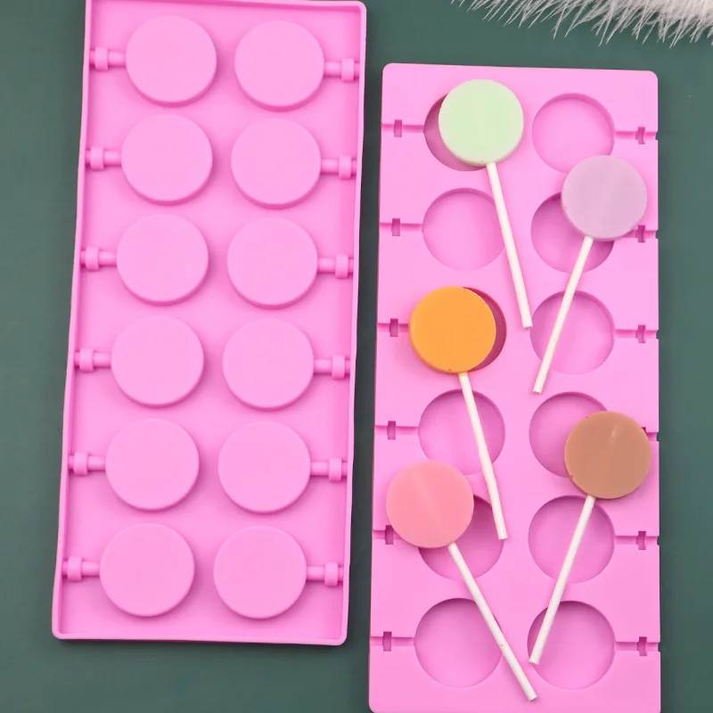 20-Holes-Lollipop-Mould-Silicone-Pop-Mold-DIY-Lollipop-Chocolate-Cookie ...