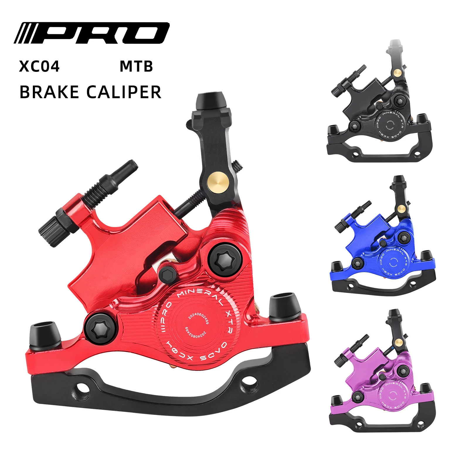 IIIPRO XC04 Dual Piston Mountain Bike Disc Brake Caliper IS/PM ...