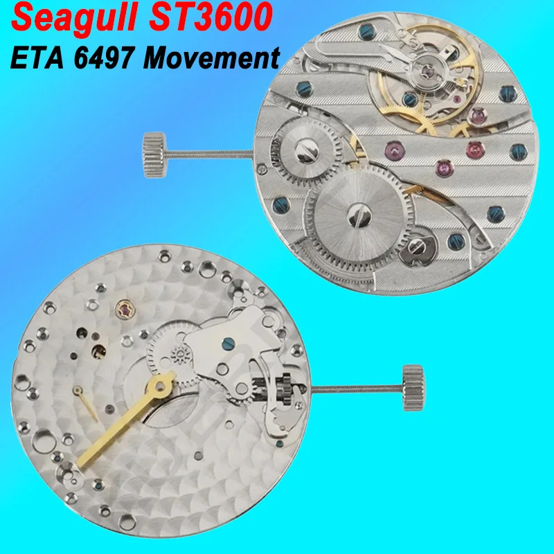 Original Seagull ST3600 swan neck Movement Mechanical Hand Winding 17 ...