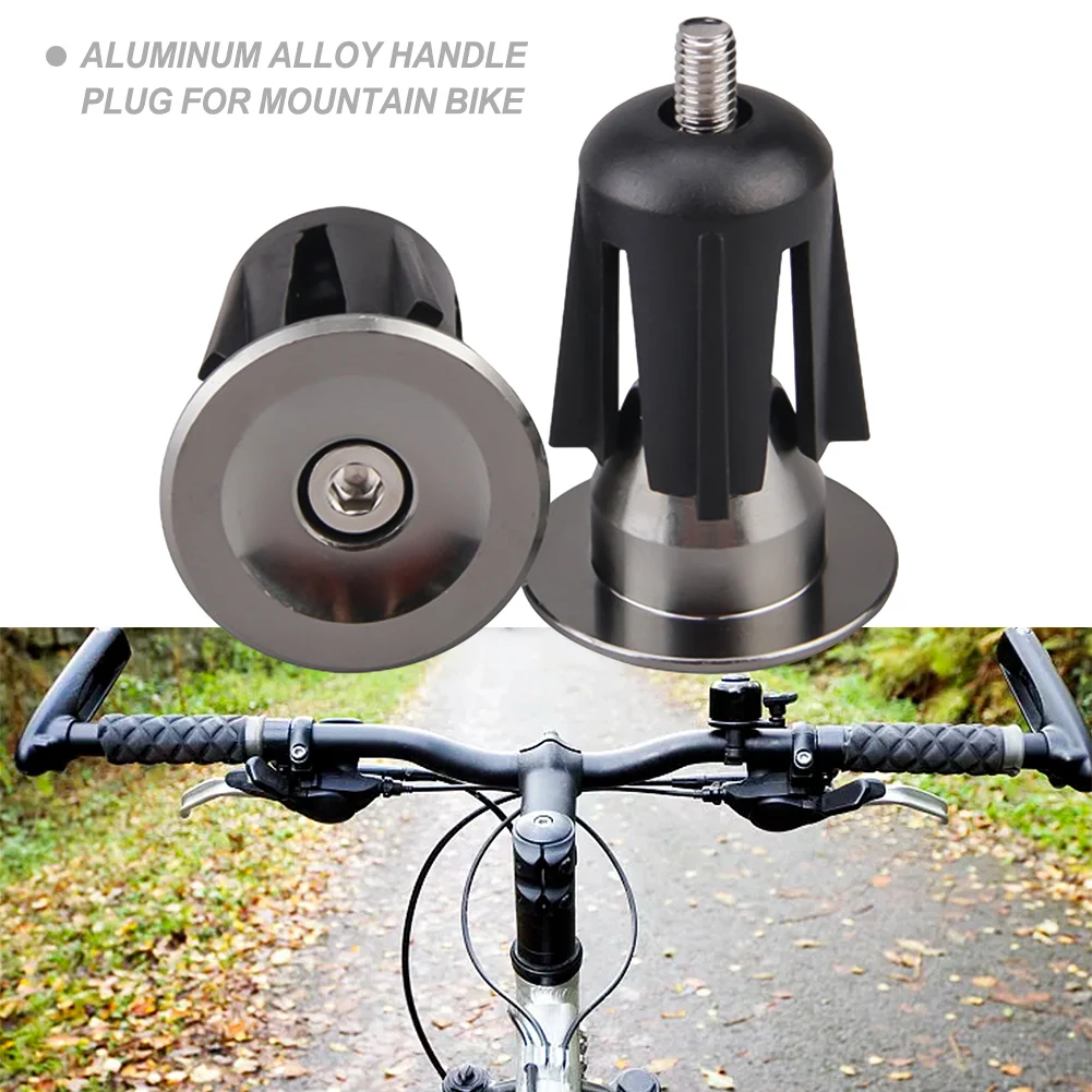 1Pair-Mountain-Road-Bike-Handlebar-End-Plugs-Aluminum-Alloy-Handle-Bar ...