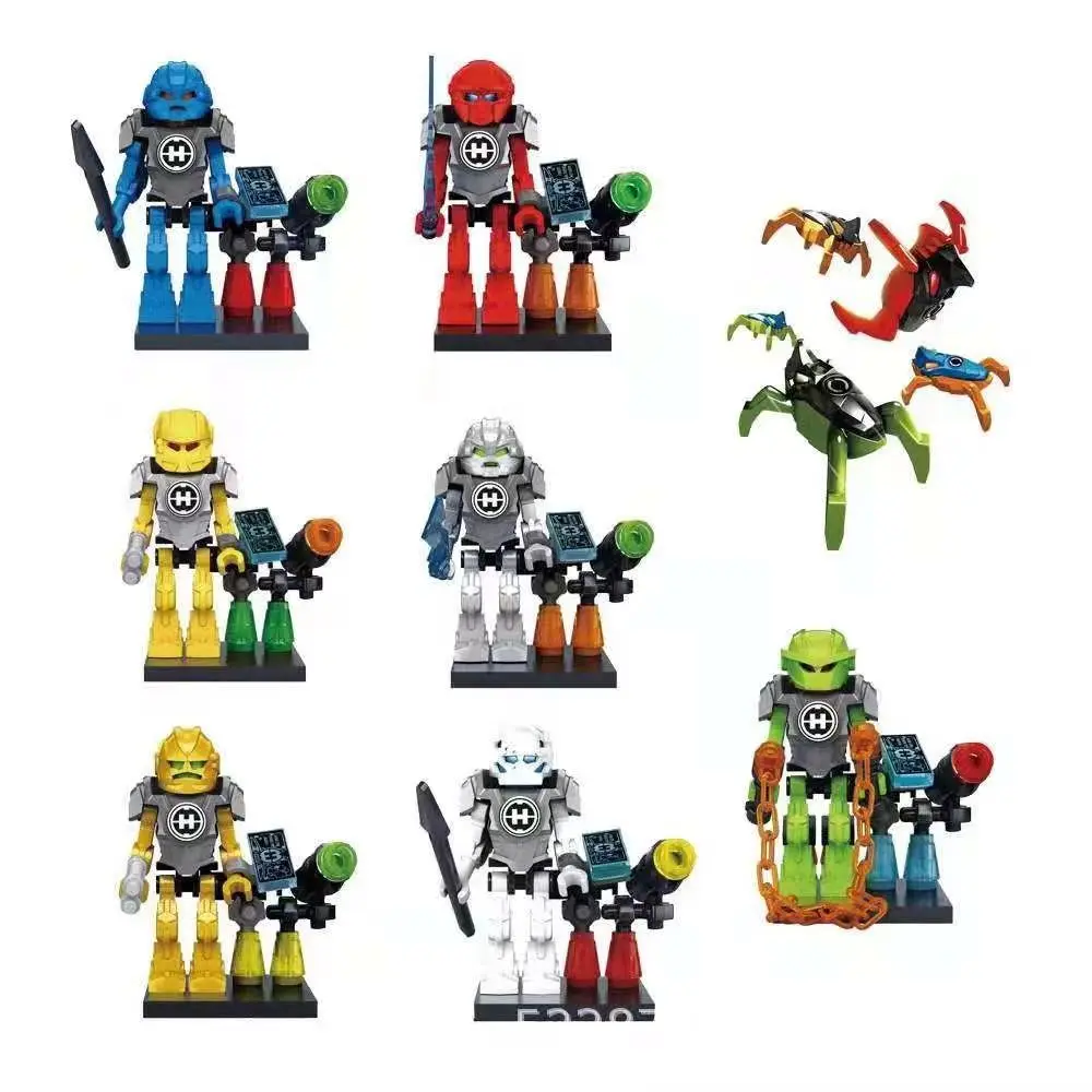 8Pcs-Set-Bionicle-Serie-Action-Figures-Building-Block-Set-Spider-King ...
