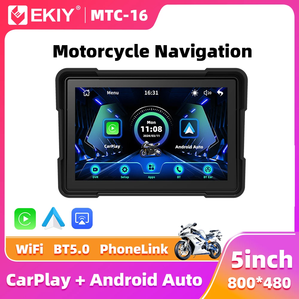 EKIY-5-inch-Portable-Digital-Motorcycle-Dashboard-GPS-Navigation ...