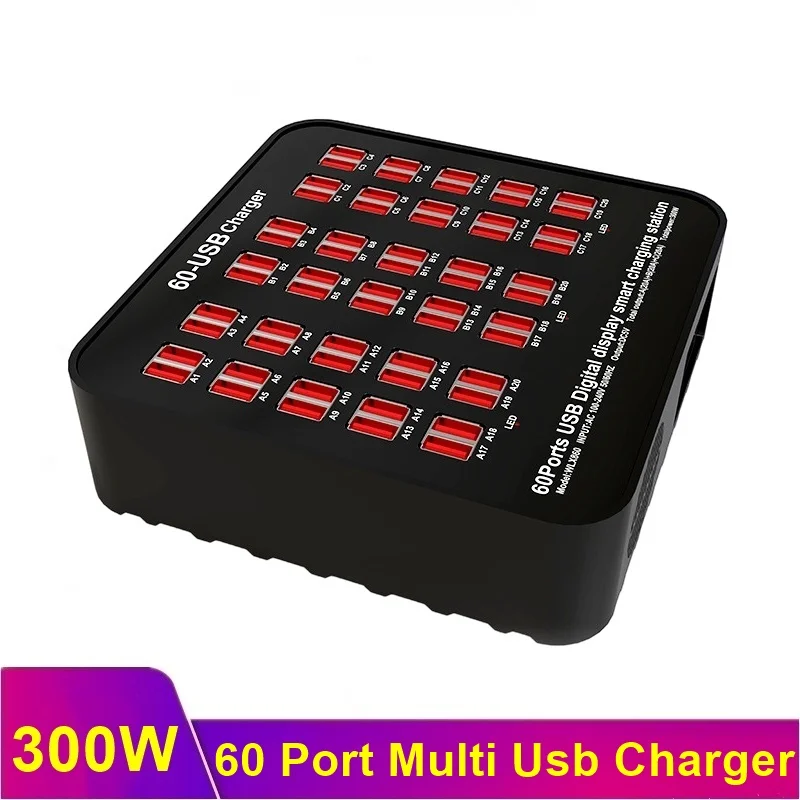 Multi Port Usb Charging Station | Multi Usb Charger Station 100w - 300w ...