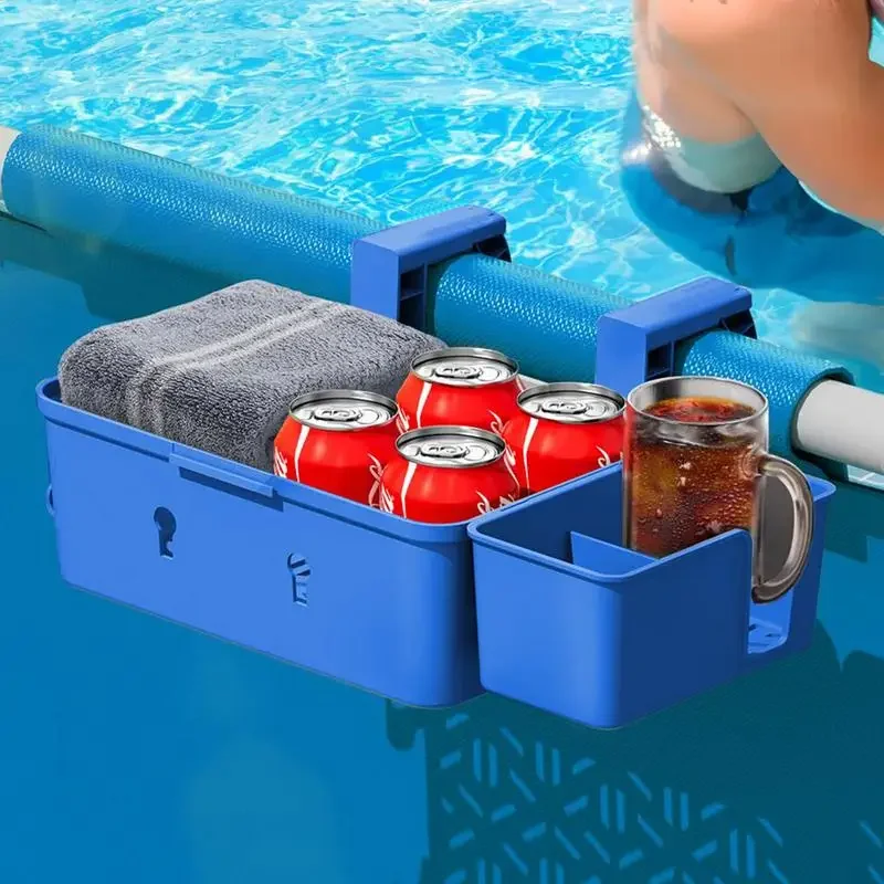 Pool-Storage-Basket-Plastic-Hanging-Mesh-Organizer-Hook-Pool-Drinks ...
