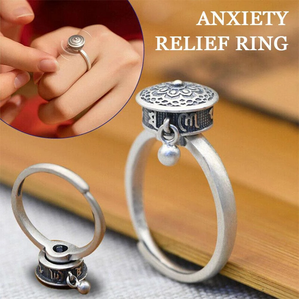 Anti Stress Ring | Buddhist Ring | Rotating Ring | Spinner Ring | Rings ...