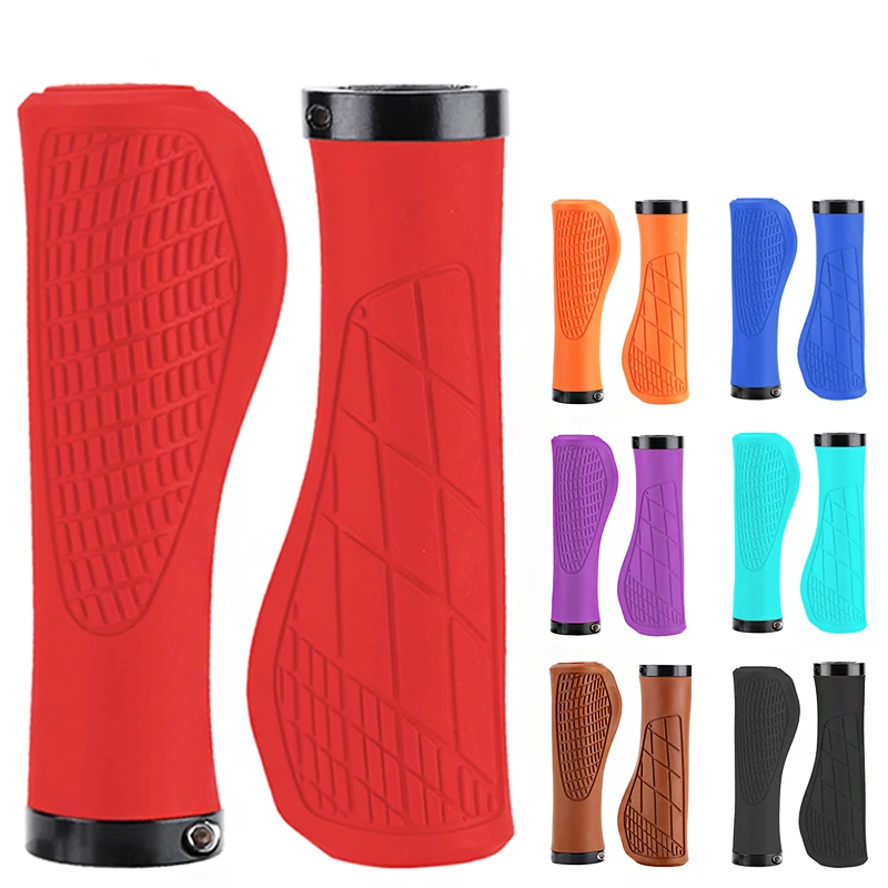 Bike-Grips-Rubber-Mountain-Bike-Handlebar-Cover-Cuffs-Shock-Absorber ...