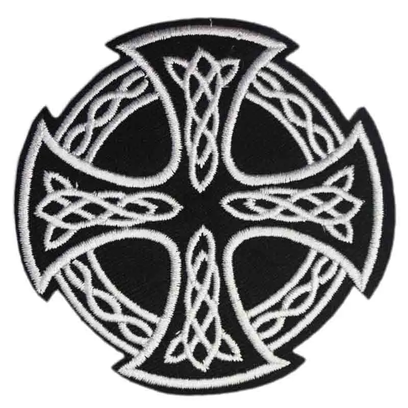 Black And White Celtic Cross