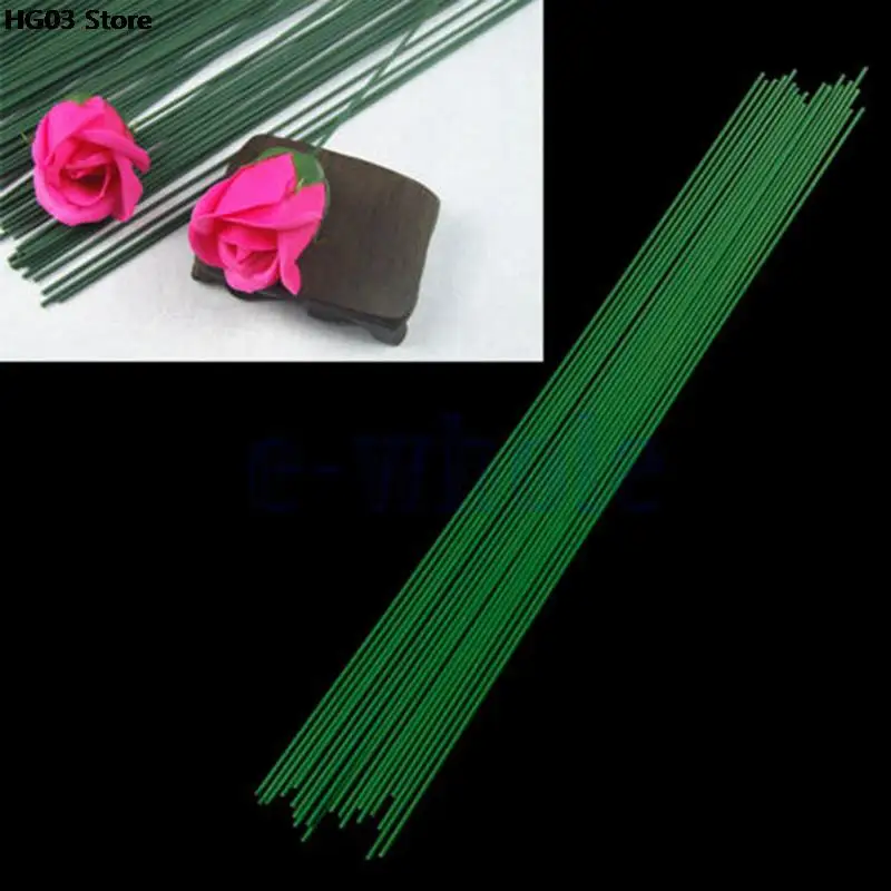 12Pcs-60cm-Stocking-Flower-Wire-Iron-Wire-For-DIY-Nylon-Stocking-Flower ...