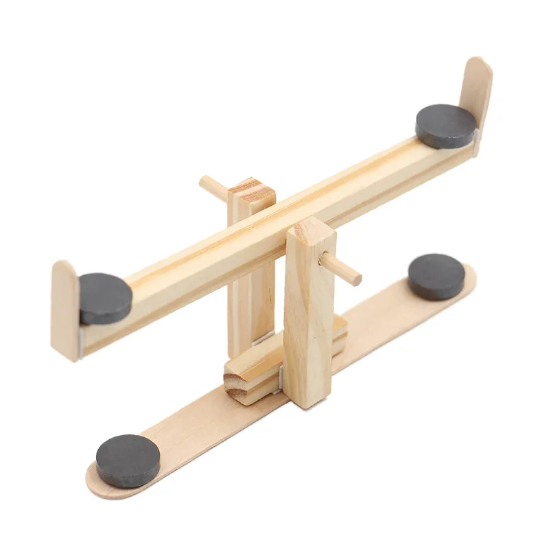 Children-s-Student-Science-Toy-Magnetic-Seesaw-Assemble-Invention-DIY ...