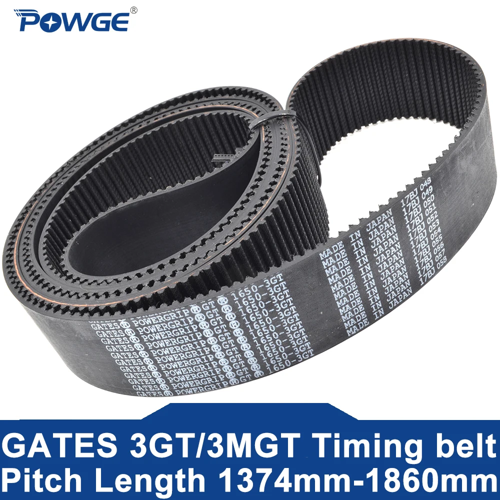 POWGE-GATES-3GT-Timing-belt-Lp-1374-1386-1422-1446-1521-1524-1545-1569 ...