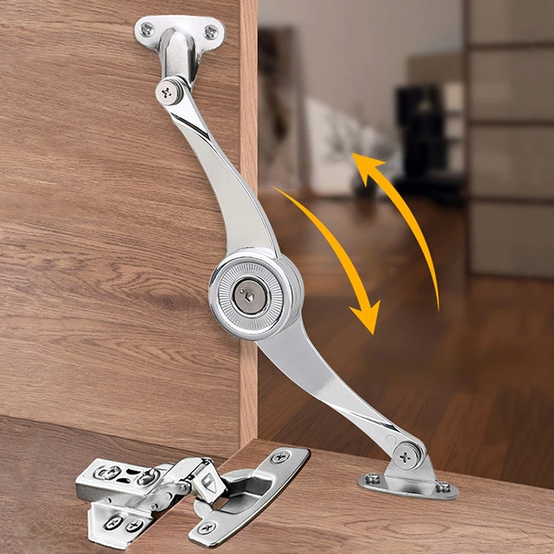 Hydraulic-Adjustable-Random-Stop-Hinges-Cabinet-Hinges-Furniture-Lifting-Flap-Support-Hardware ...