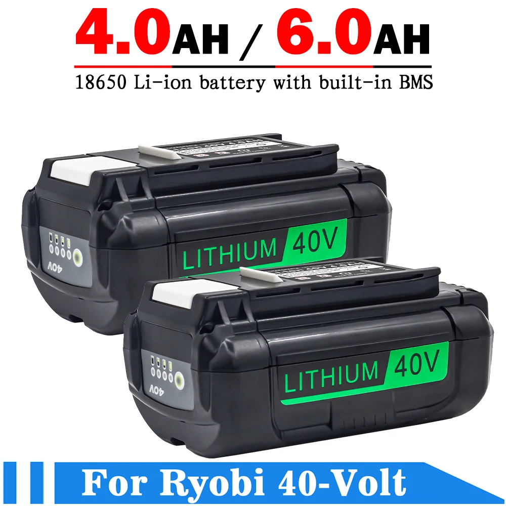 40V-6-0Ah-Replacement-Li-ion-Battery-for-40V-Ryobi-Cordless-Tools ...