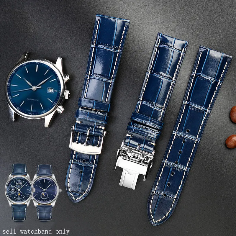 Cowhide-Leather-Watch-Strap-For-Longines-Masters-Collection-L3-L4-L2 ...
