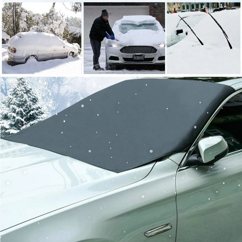 Magnetic Car Front Windscreen Snow Ice Shield Cover Autos Windshield ...