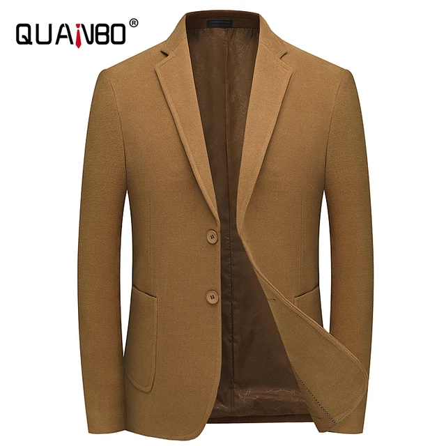 Red Fitted Blazer For Men