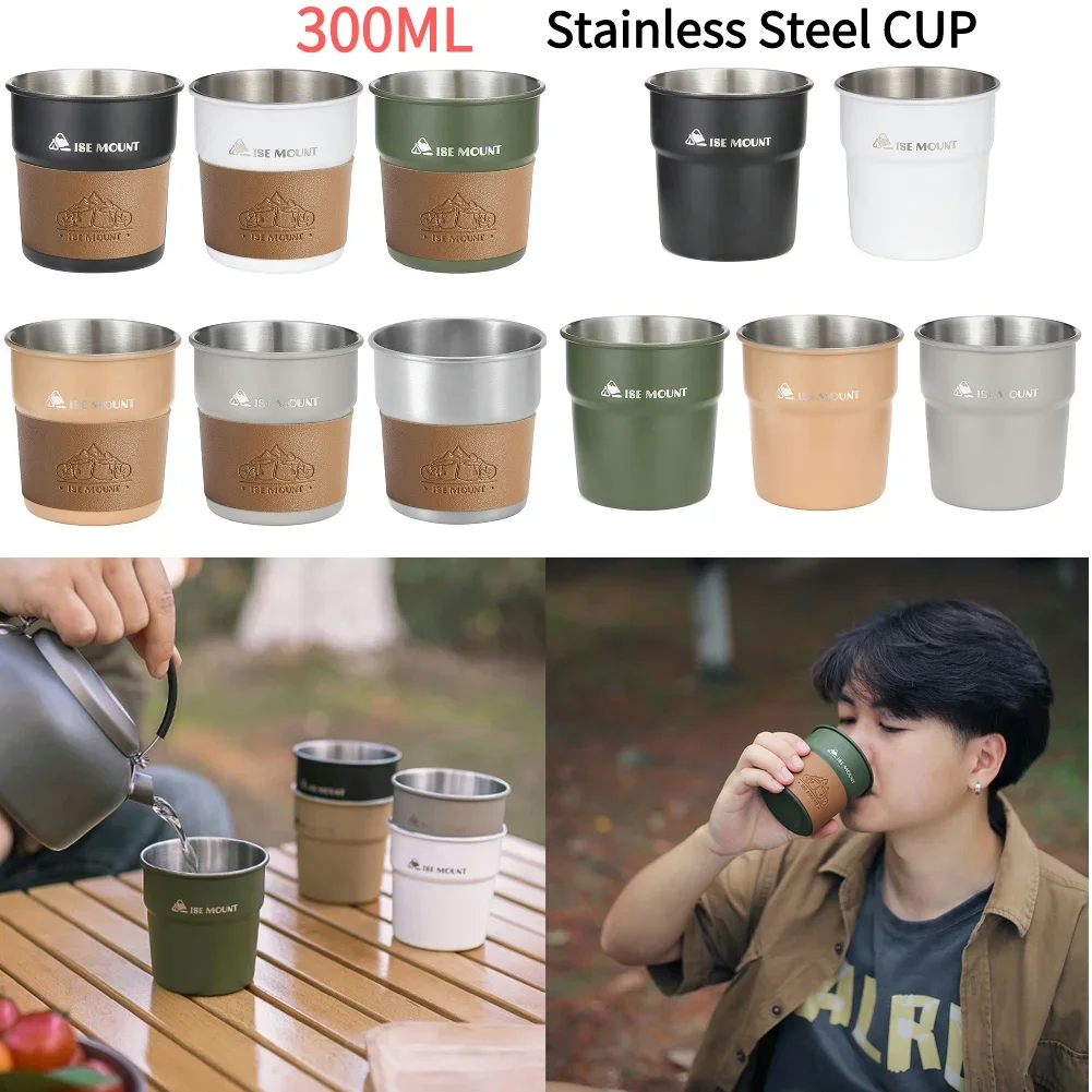 300ml-Outdoor-Practical-Travel-Stainless-Steel-Cups-For-Whisky-Wine ...