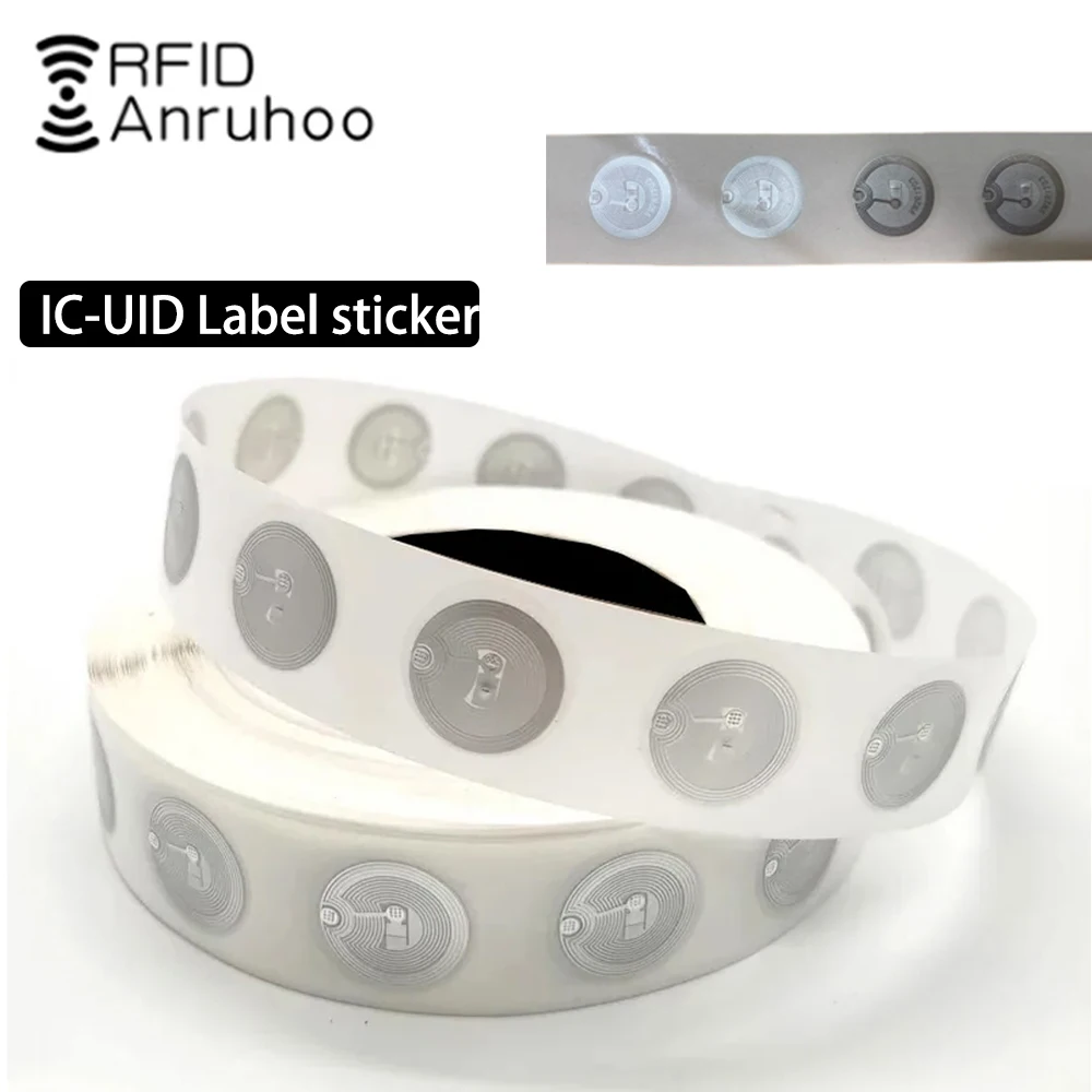 50/100pcs Rfid Smart Nfc Chip 13.56mhz Close Card Label Rewritable Copy ...