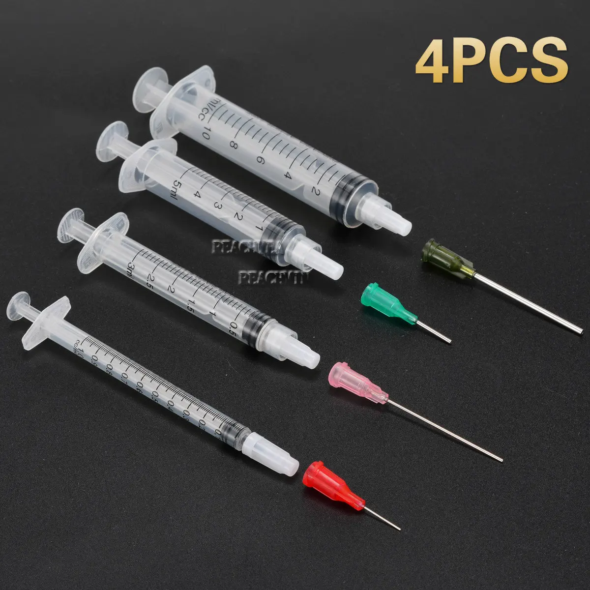 12pcs-set-1ml-3ml-5ml-10ml-Syringes-with-4pcs-14G-25G-Blunt-Tip-Needles ...