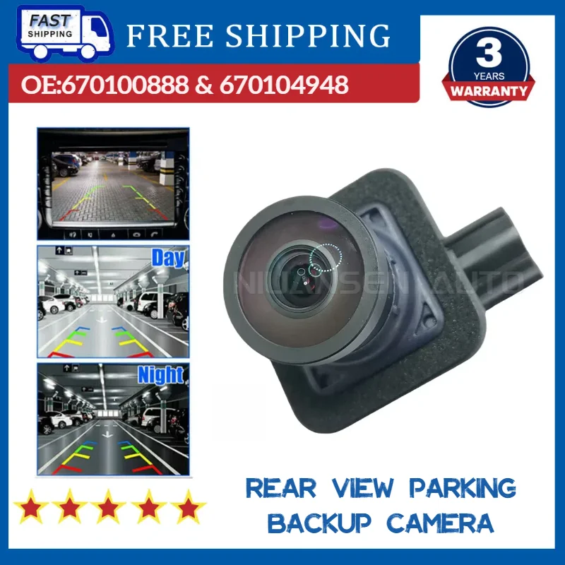 Black-Trunk-Parking-View-Camera-For-Maserati-Levante-2017-2020 ...