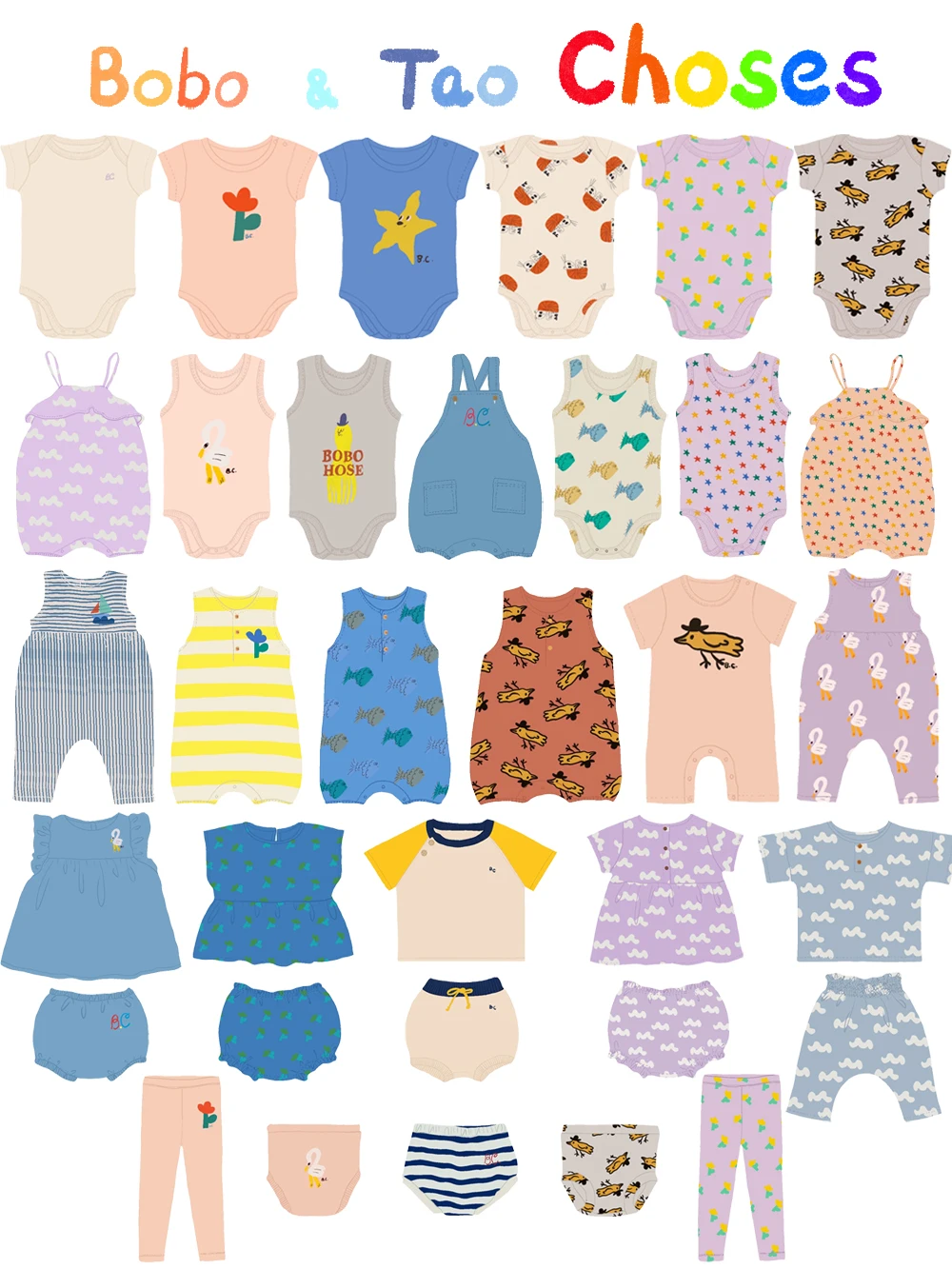 Children Clothing Bobo Choses | Bobo Choses Girls Summer 2018 - 2023ss ...