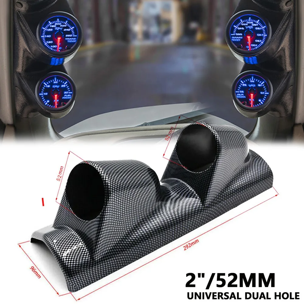 Universal-Car-Gauges-Pod-A-Pillar-Pod-2-Hole-Gauges-Mount-Holder-Pod ...