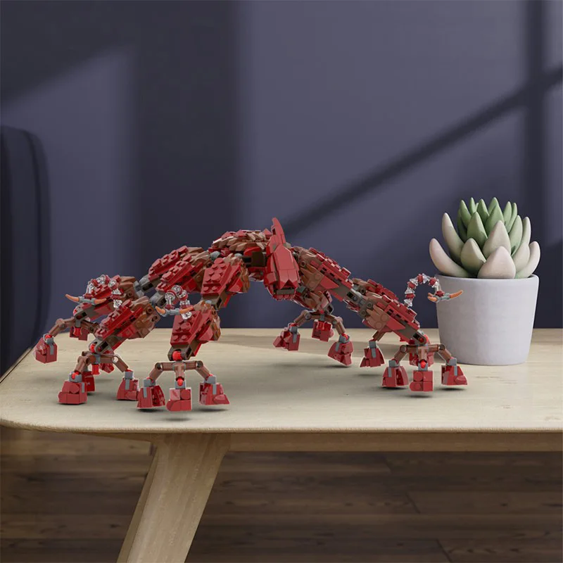MOC Horror Movie Series Mind Flayer Monster Building Blocks Kit ...