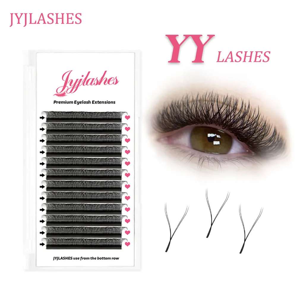 JYJLASHES-8-15MIX-YY-Shape-Hand-Woven-Premium-Mink-Soft-Light-Volume ...