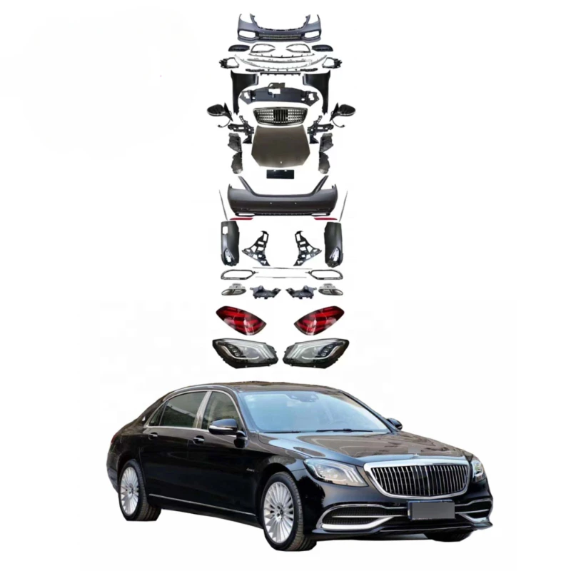In-Stock-Body-Kit-for-07-12-Benz-W221-S-Class-Facelift-W222-Maybach ...