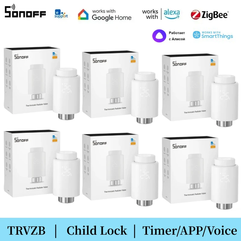 SONOFF-TRV-Zigbee-Thermostatic-Radiator-Valve-TRVZB-Smart-Home-Heating ...