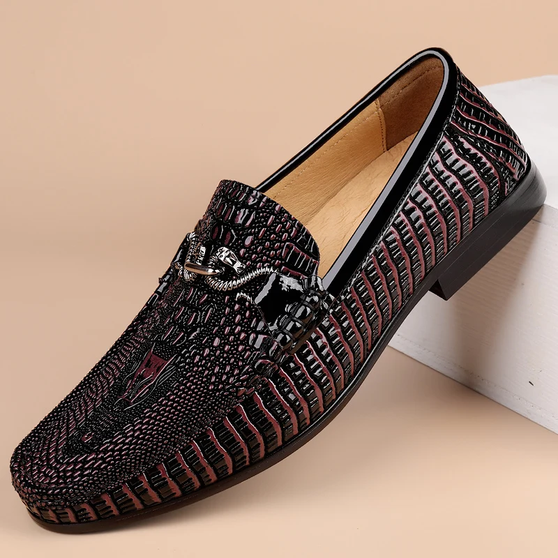 Scarpe-da-uomo-in-vera-pelle-di-marca-alla-moda-scarpe-eleganti-da ...