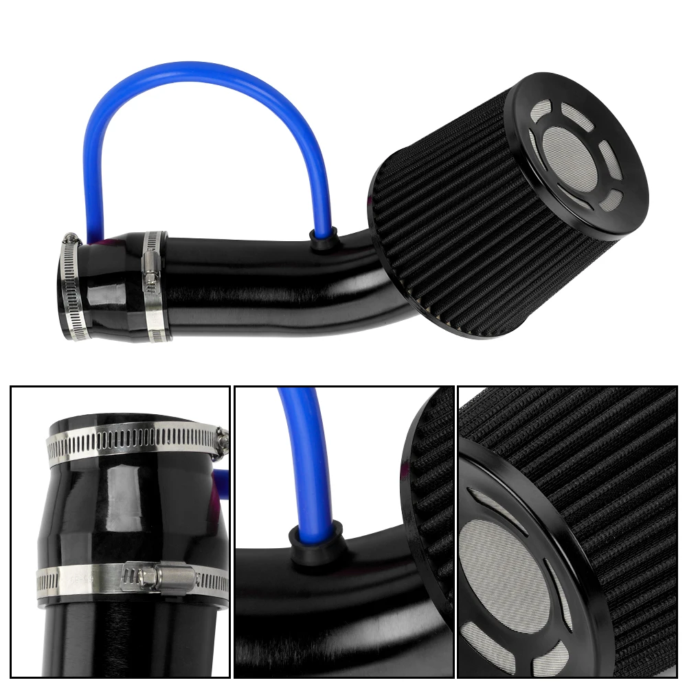 Cold Intake 76mm 3" Cold Air Intake Induction Pipe Kit + Silicone ...