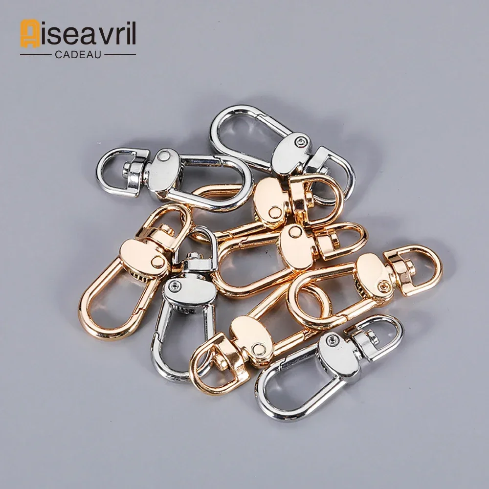 Metal-Carabiner-Snap-Hook-Lobster-Clasp-Collar-Bag-Strap-Buckles-DIY ...