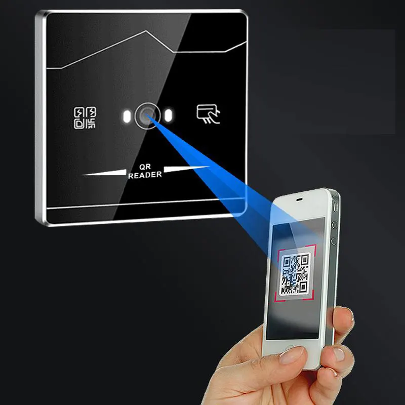 RFID 바코드 2D QR 코드 리더 지원 ID/IC 카드, Wg26, 34 형식 출력, 액세스 제어 시스템 연결에 사용| | - AliExpress