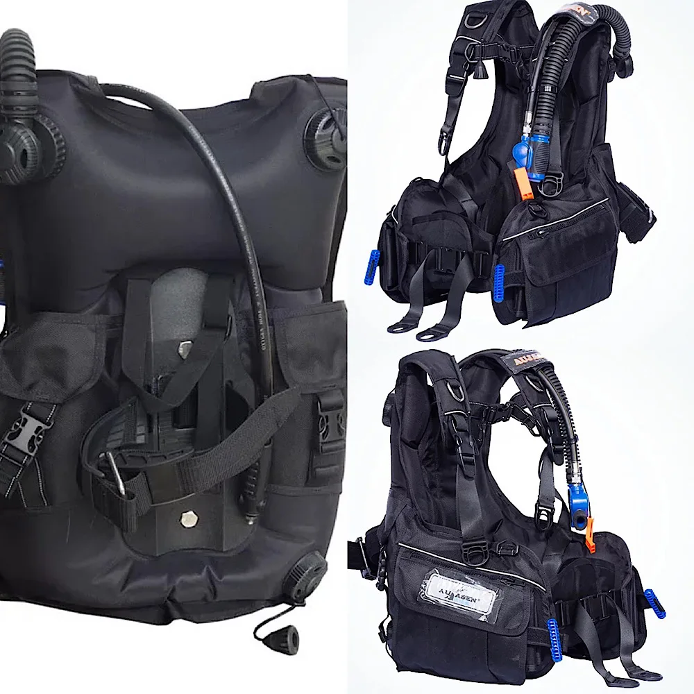 NEW-Scuba-Diving-Rucksack-Jacket-BCD-Equipment-Scuba-Regulator-Diving ...