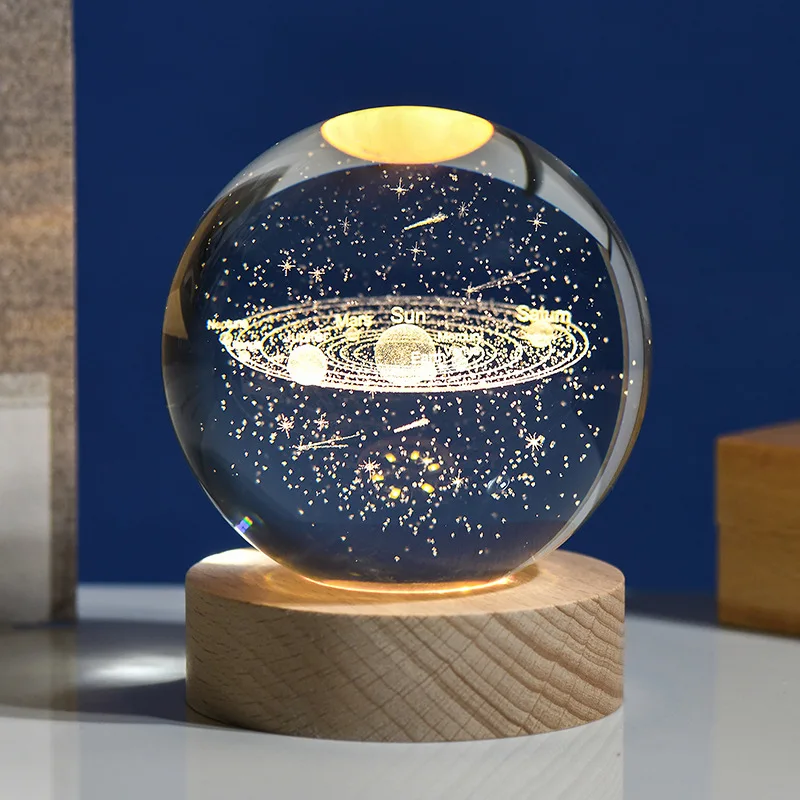 Solar-System-Globe-Galaxy-K9-Crystal-Ball-3D-Laser-Engraved-Astronomy ...