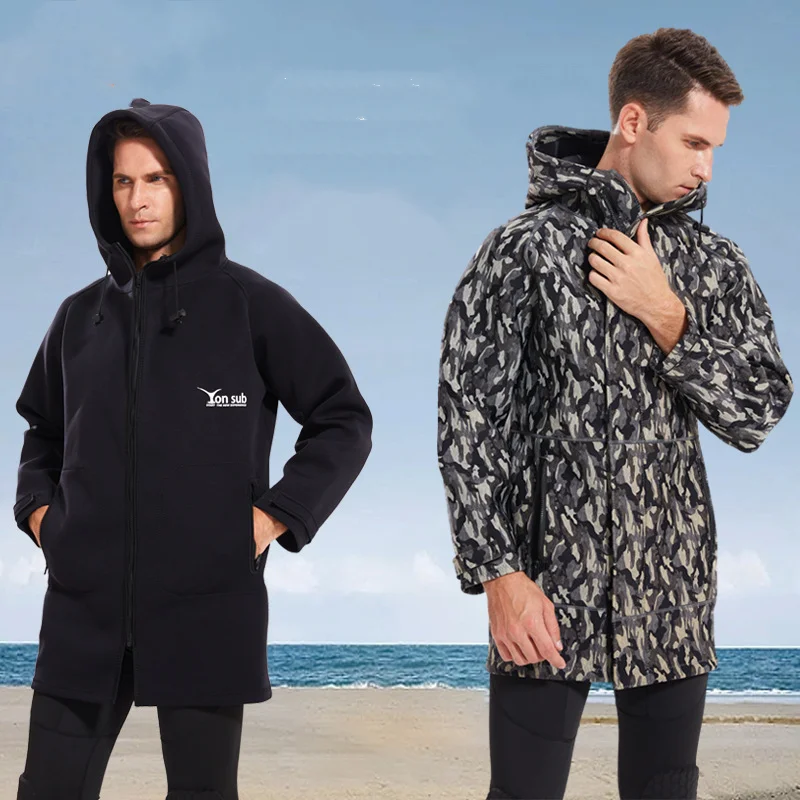 New-hooded-3MM-diving-windbreaker-sun-proof-men-s-and-women-s-diving ...