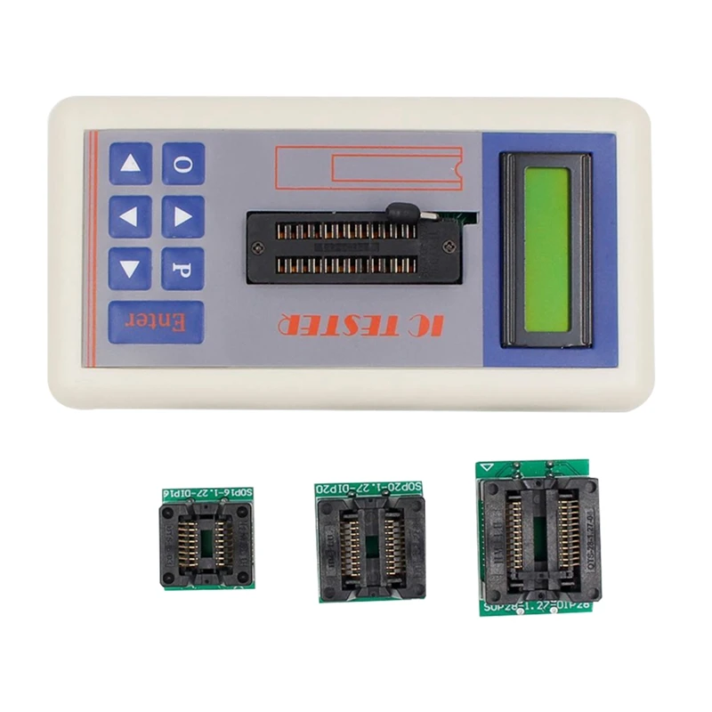 1Set Chip Tester Integrated Circuit Detector Transistor With Burning ...