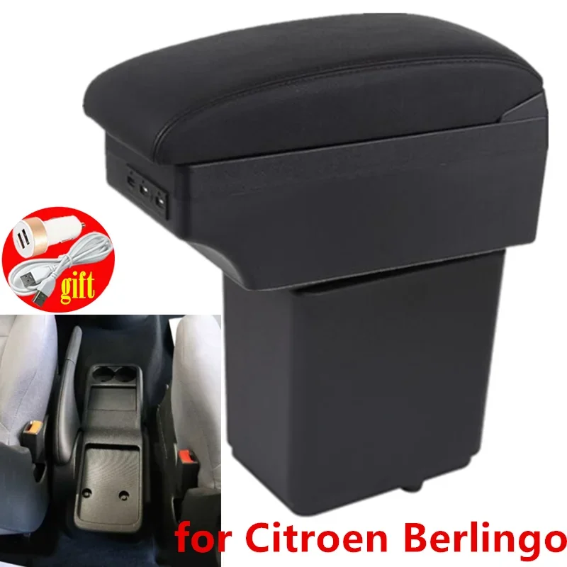 Universal-Car-Armrest-Box-com-LED-USB-Armazenamento-Central-Acess-rios ...