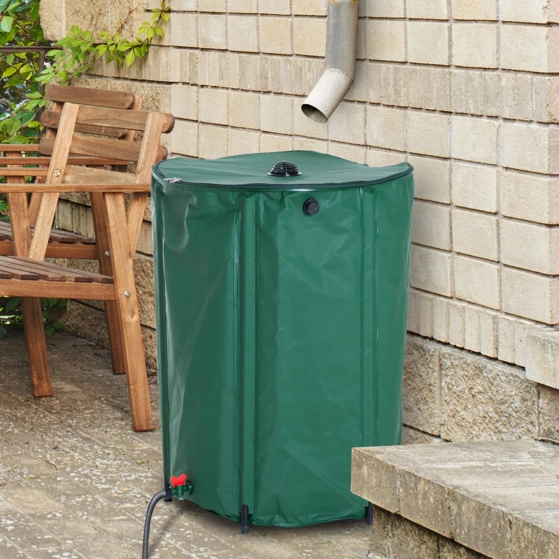 60-80-105-Gallon-Rainwater-Harvesting-System-Collection-Tank-with ...