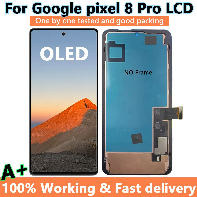 OLED-For-Google-Pixel-8-Pro-LCD-G1MNW-For-Google-Pixel-8Pro-Display-No ...