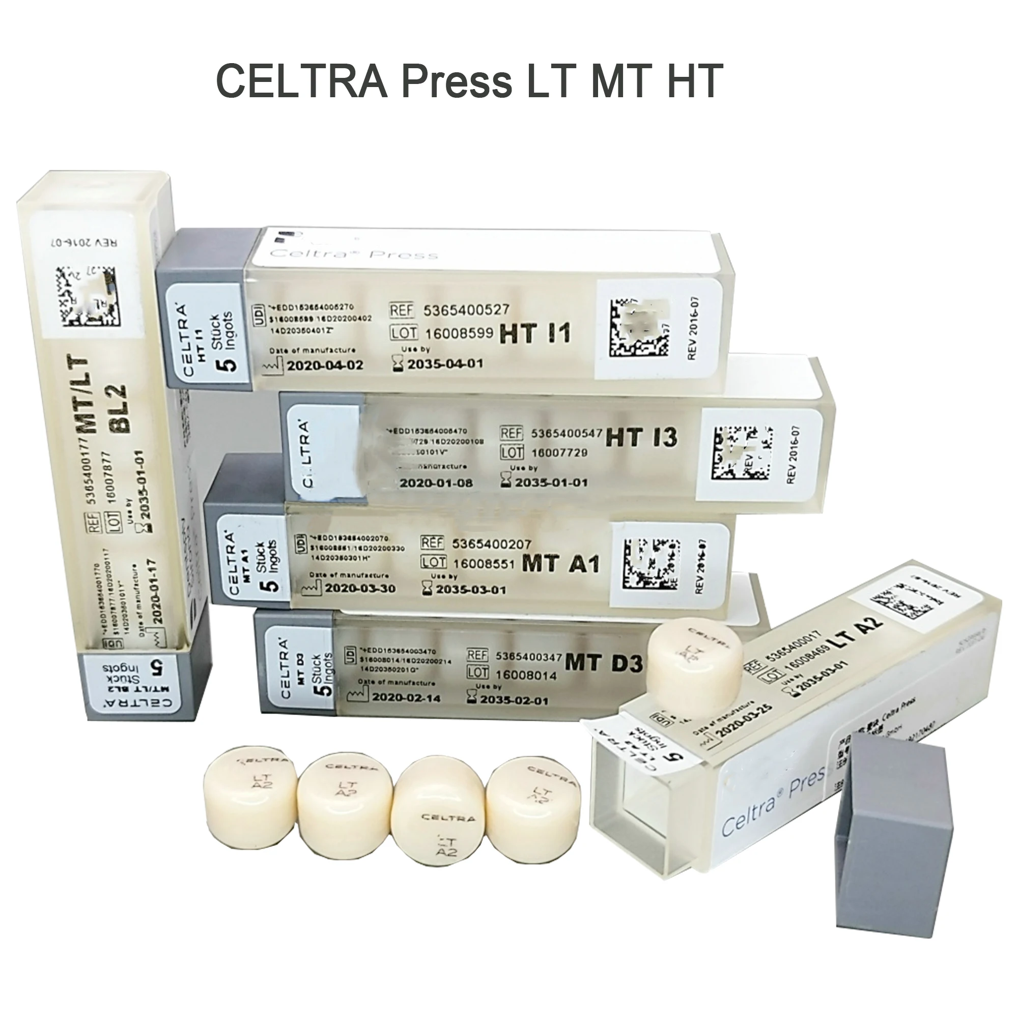 Original Dental Sirona Celtra Press Blocks Black Abutment Tetracycline ...