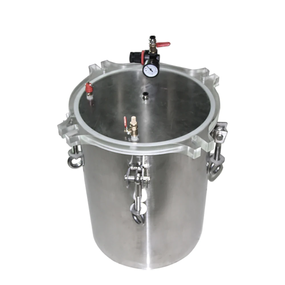 4L Stainless Steel Pressure Barrel With Transparent Acrylic Lid ...