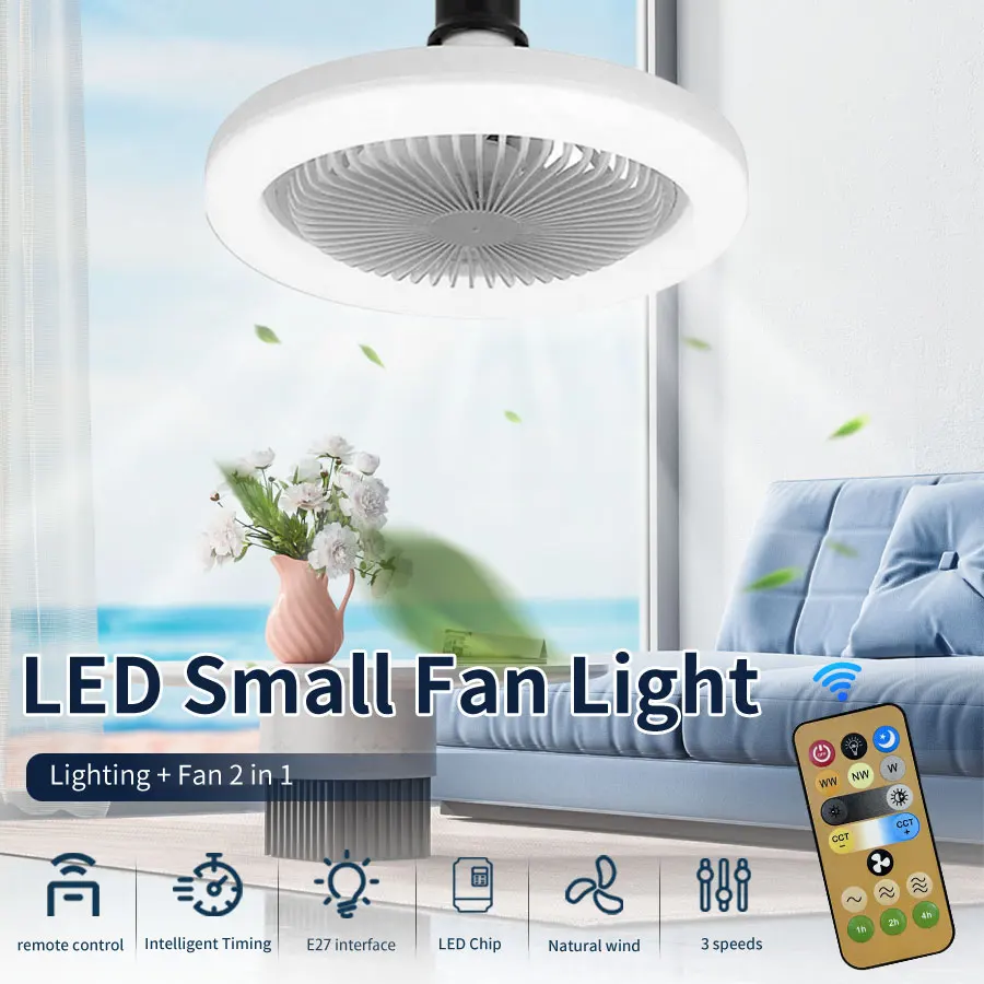 Smart-3-in-1-Ceiling-Fan-Lamp-With-Remote-Control-and-3-Speed-E27 ...