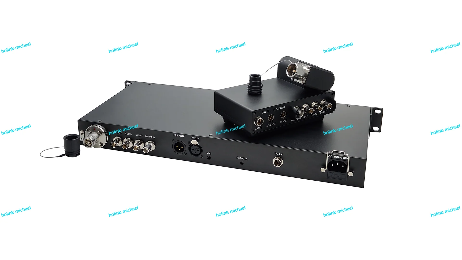 Sdi Tally Intercom Para Fiber Converter Com Retorno Remoto Video Efp