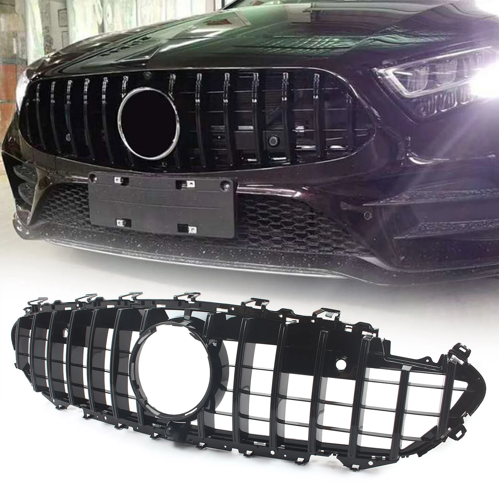W257 CLS450 Front Grill GT GTR Grille for Mercedes Benz CLS Class C257 ...