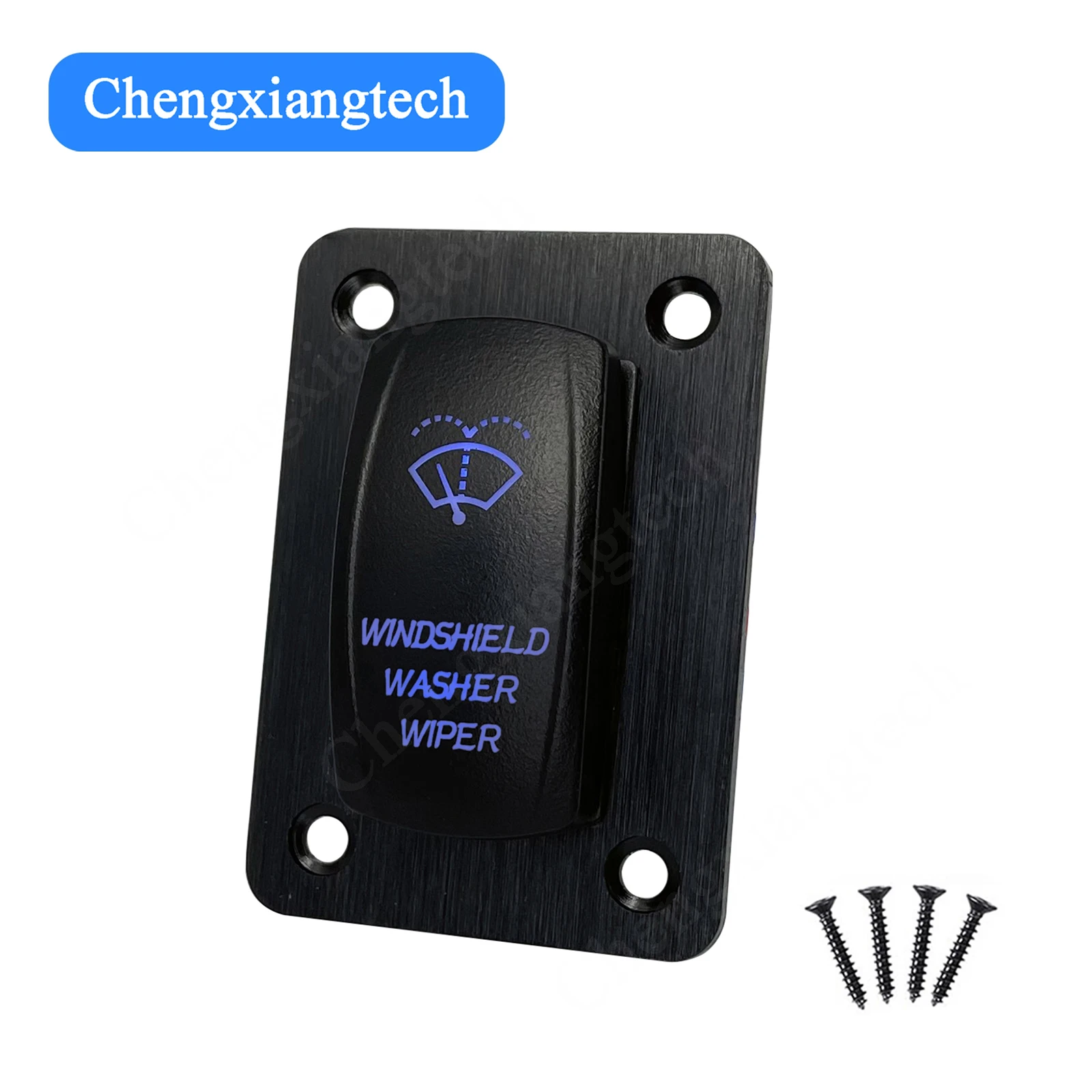 12V-24V-Rocker-Switch-Panel-Windshield-Washer-Wiper-DPDT-3-Position ...