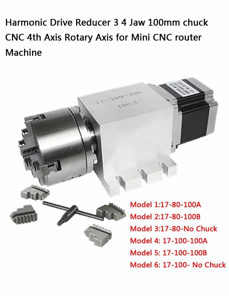 Harmonic-Drive-Reducers-CNC-Rotary-Axis-3-4-Jaw-100mm-Chuck-CNC-4th-Axis-Rotary-Axis.jpg