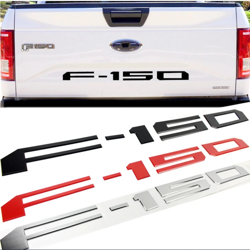 Built-in-Font-Tailgate-Badge-Emblem-Sticker-3D-Car-Tuning-For-Ford-F150 ...